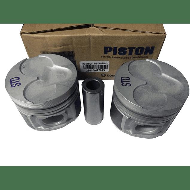 JGO PISTÓN STD PARA HYUNDAI H100 D4BB ALTERNATIVO COREANO – UlloaMotors SPA